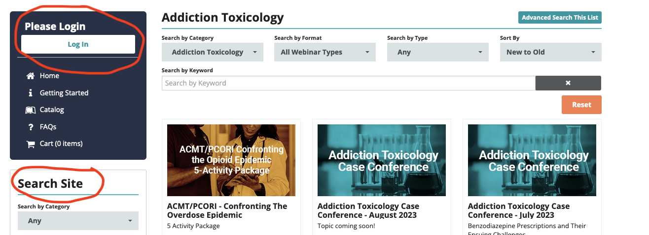 Addiction Toxicology Resources - ACMT