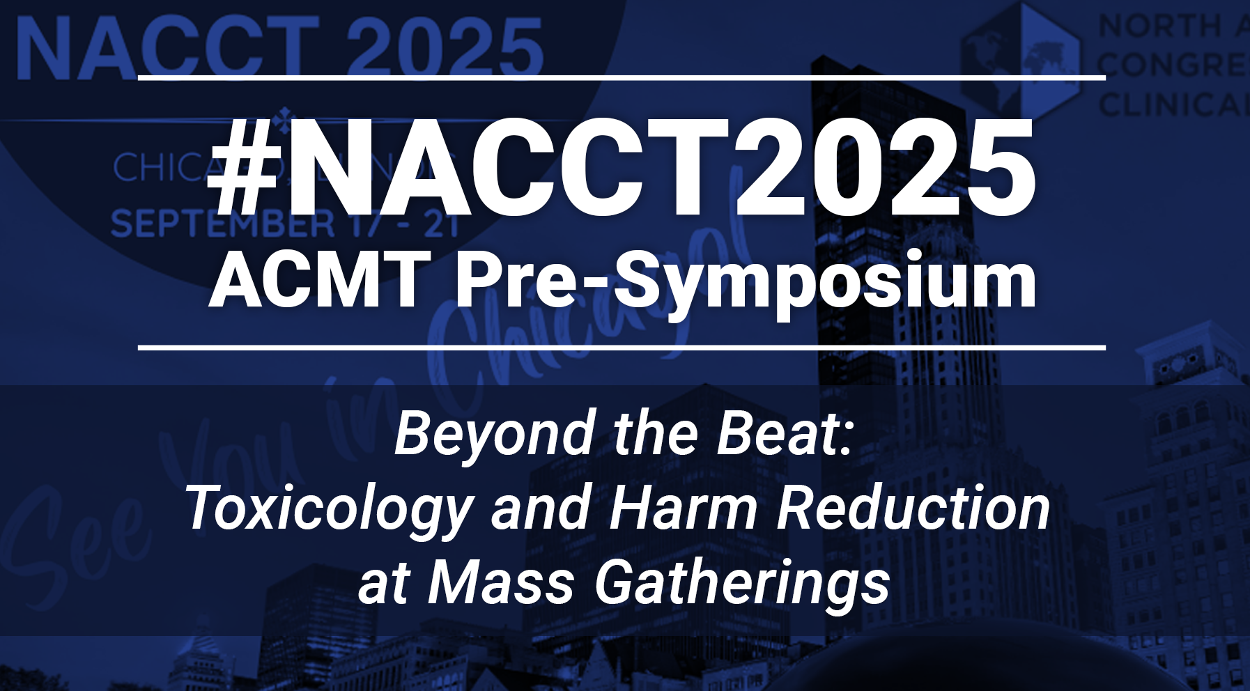ACMT at NACCT Pre-Symposium - ACMT